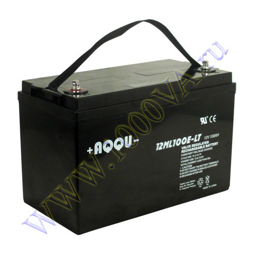 Аккумулятор AQQU 12ML100 E-LT - Опт/Розница. Доставка в регионы и по ...