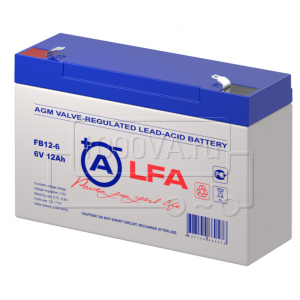 Купить аккумулятор LFA BATTERY FB 12-6 по выгодной цене - www.1000va.ru