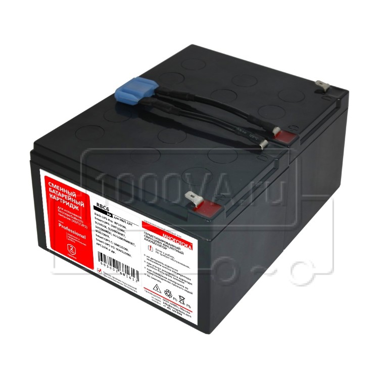 Купить RBC6 Professional МНОГОТОКА - Аналог батареи APC RBC6 (АКБ из ...