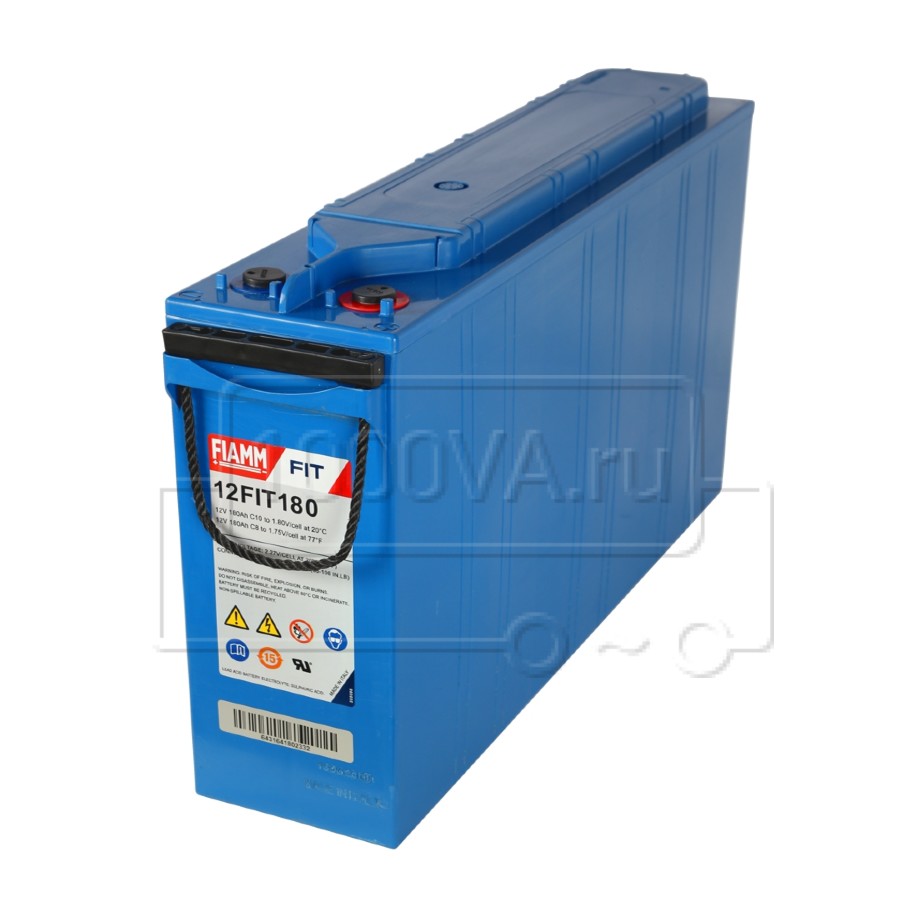Купить аккумулятор Аккумуляторная батарея FIAMM 12 FIT 180 по выгодной ...