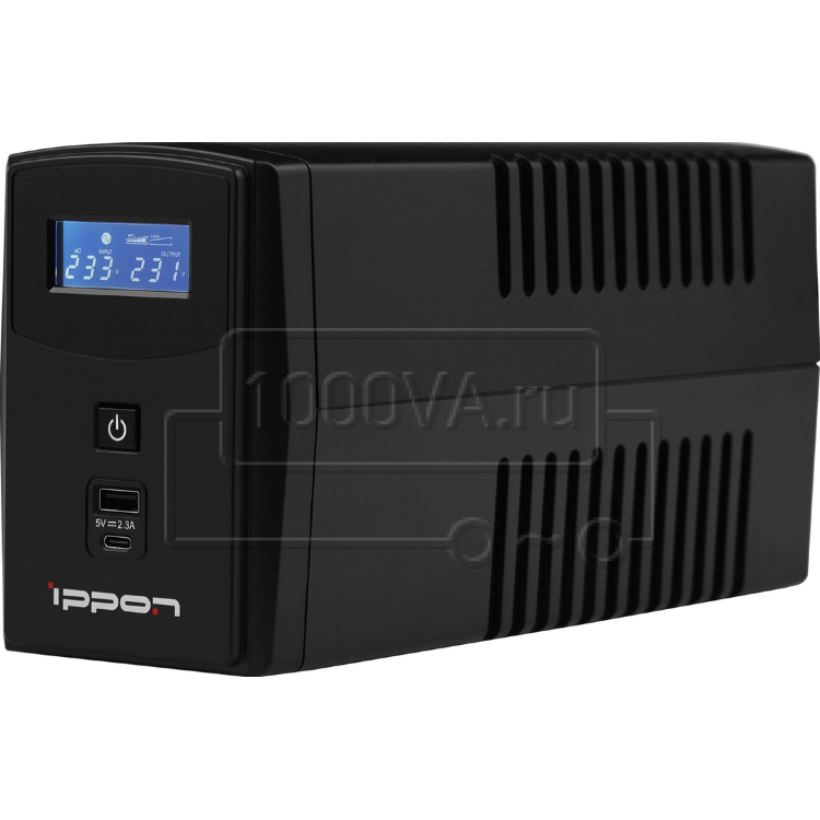 Купить ИБП Ippon Back Power Pro II 600 по выгодной цене - www.1000va.ru