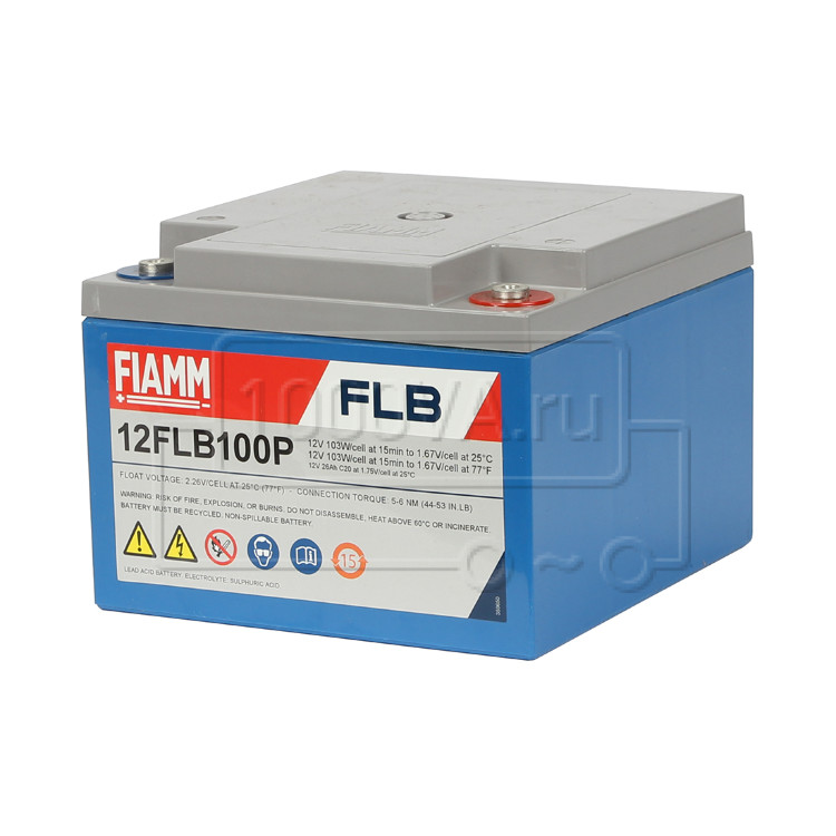 Купить аккумулятор Аккумуляторная батарея FIAMM 12 FLB 100 P по ...
